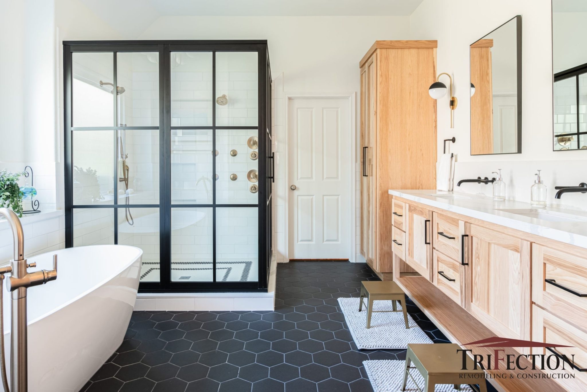 Curbless Walk in Shower Makeover