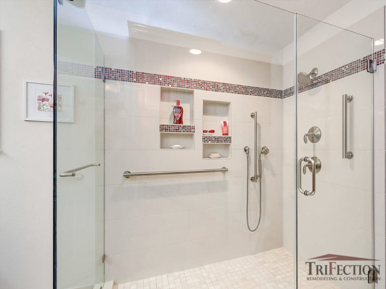Vanity Tower Cabinet | TriFection Remodeling & Construction